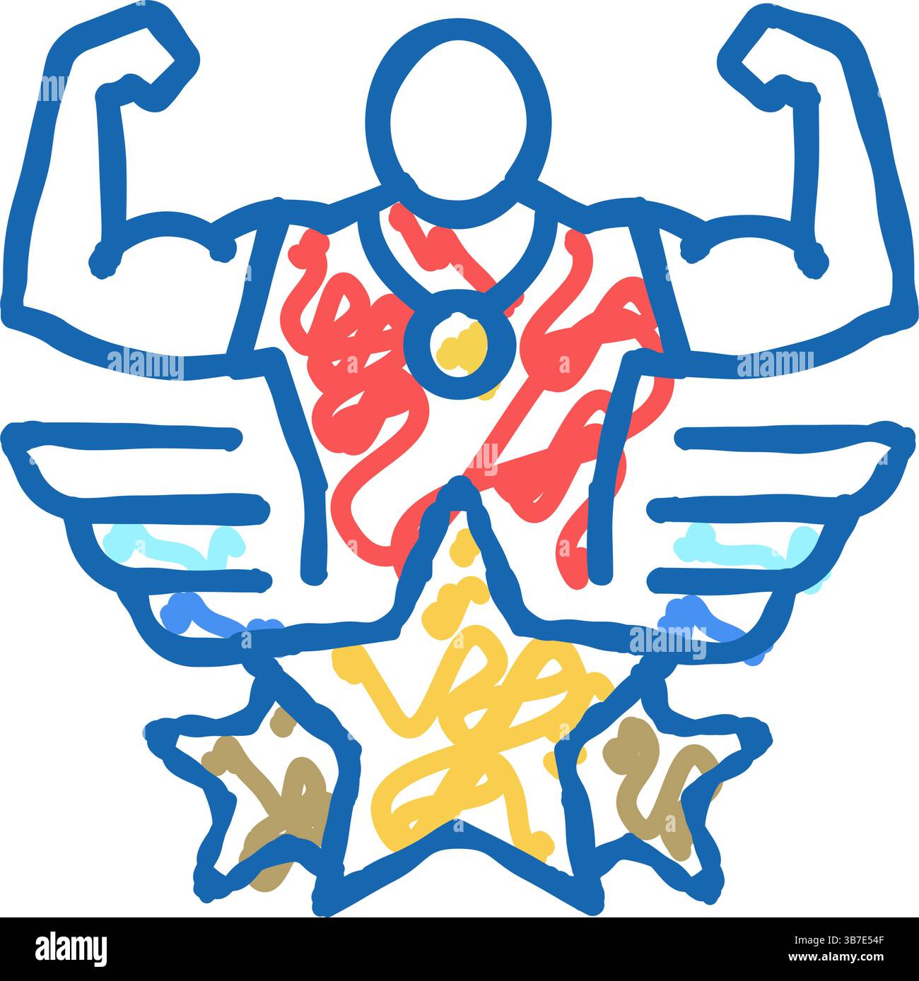 winner champion icon doodle illustration Stock Vector Image & Art - Alamy