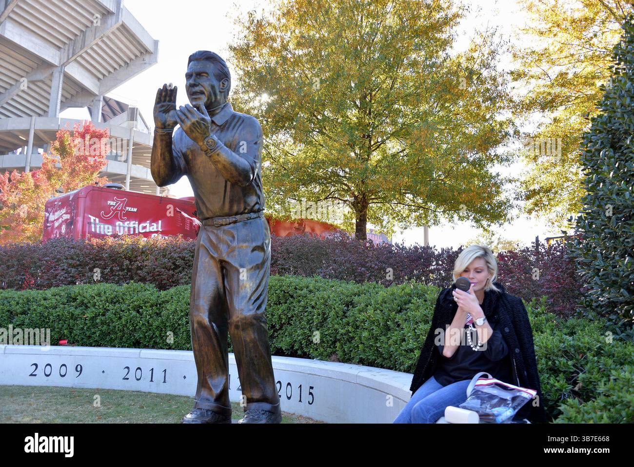 Bryant denny stadium walk of champions hi-res stock photography and ...