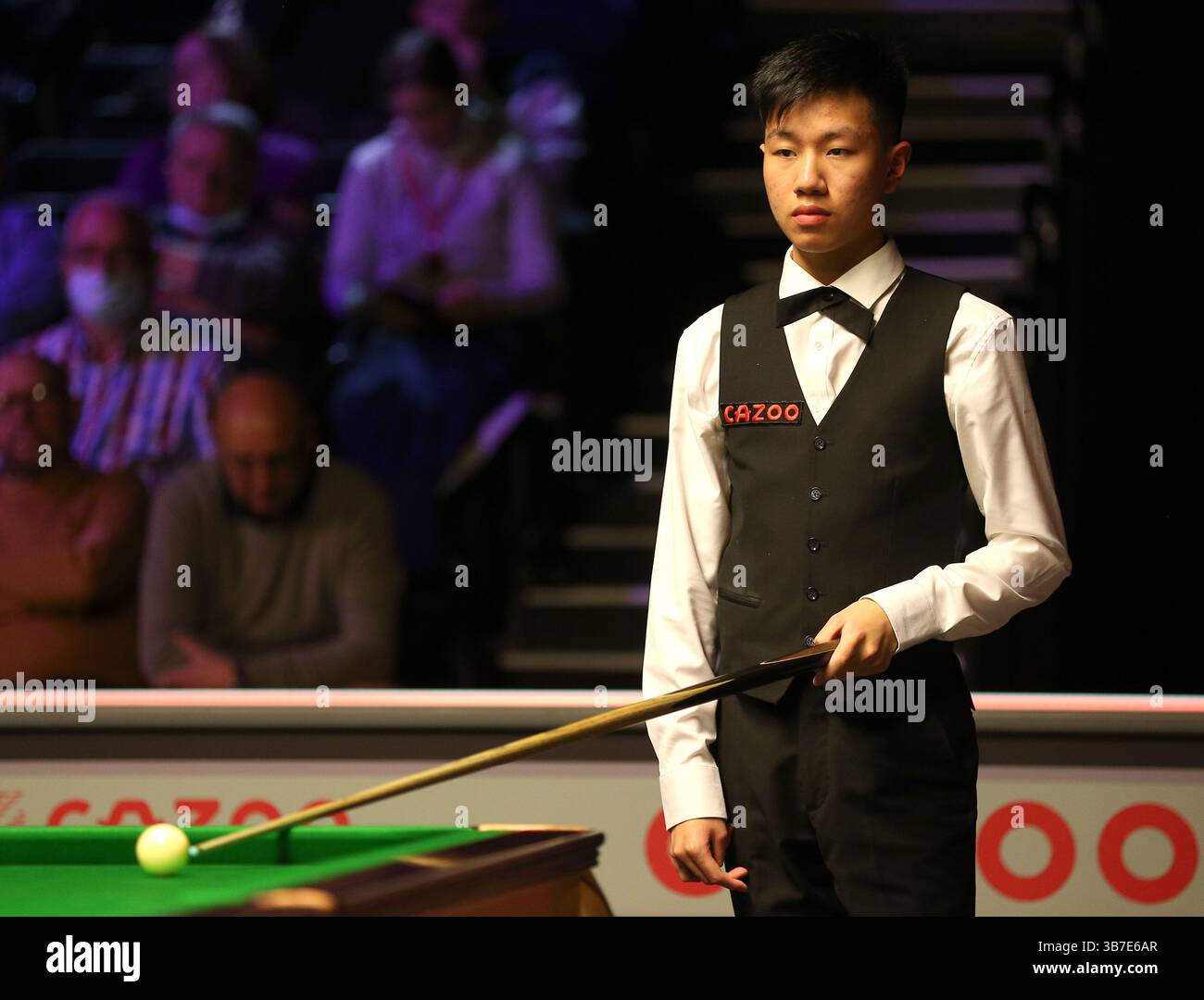 File photo dated 27-11-2021 of Yang Gao. An attacking left-hander who ...