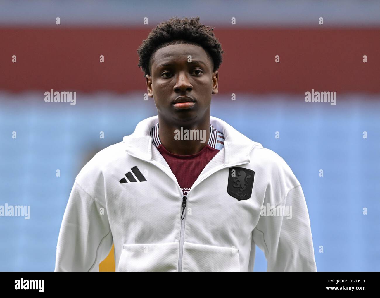 Birmingham, UK. 5th May, 2025. Jamaldeen Jimoh-Aloba of Aston Villa ...