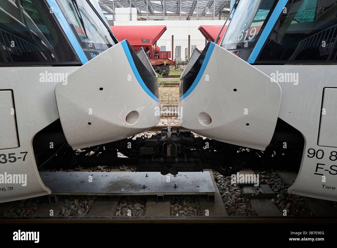 Massy, France. 05th May, 2025. Traffic on the RER B line was disrupted ...