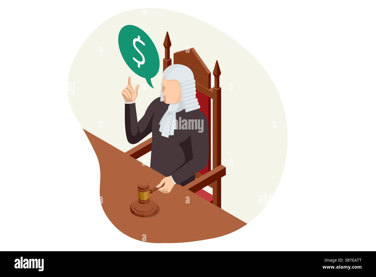 Corrupt power Stock Vector Images - Alamy