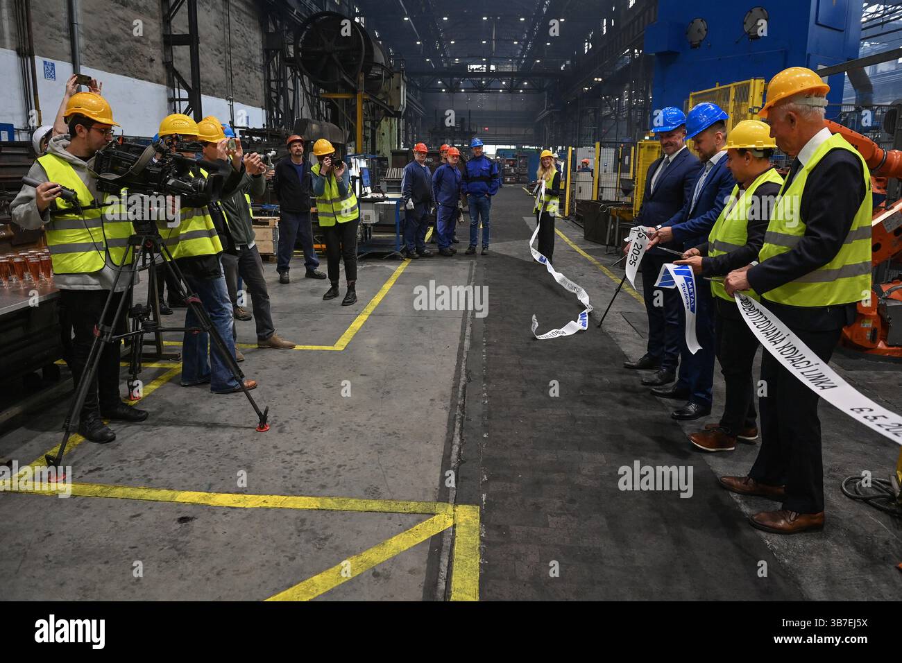 Ostrava, Czech Republic. 06th May, 2025. Launch of fully robotised ...