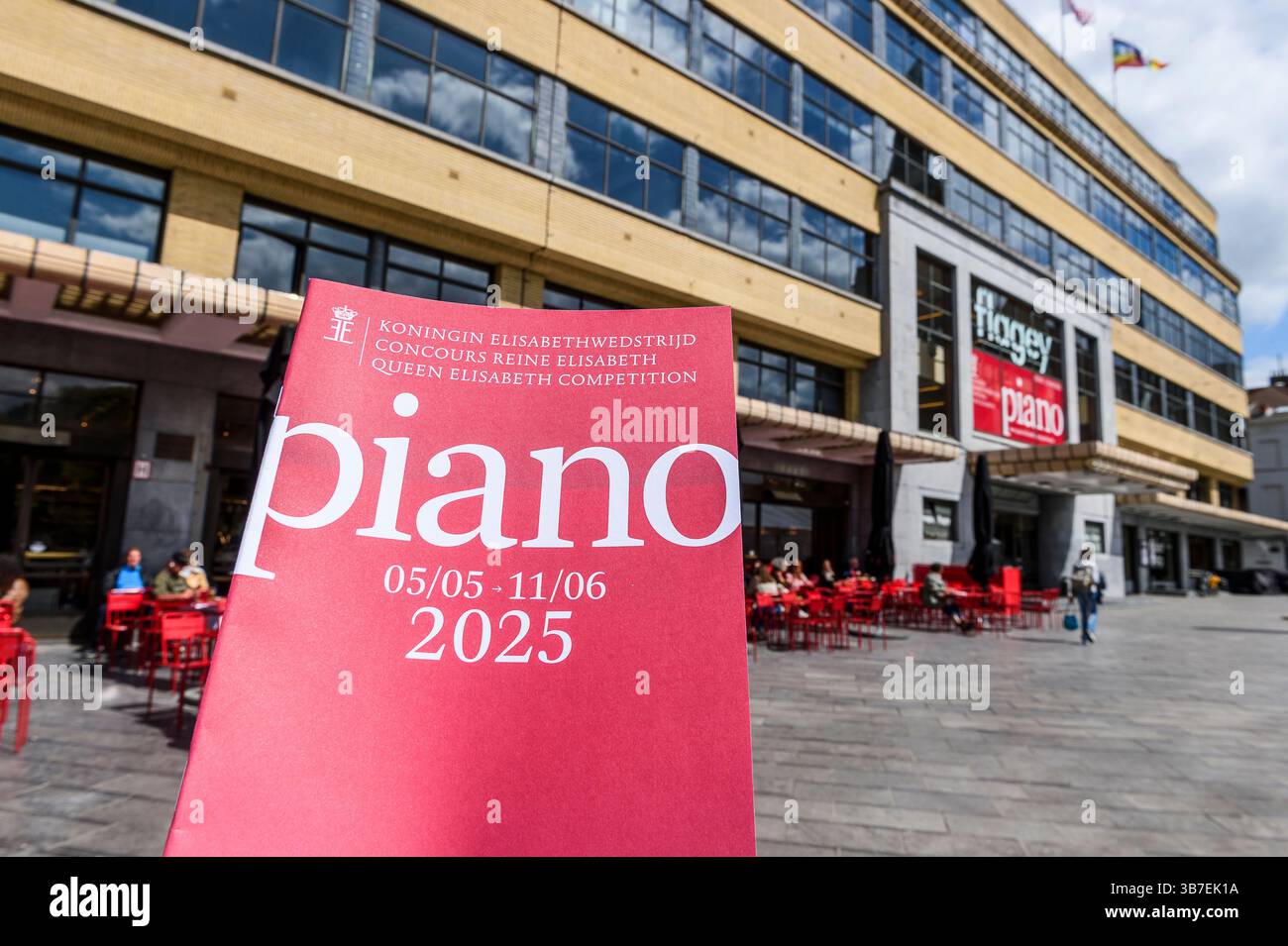 Brussels, Belgium. 05th May, 2025. The Queen Mathilde attends a ...