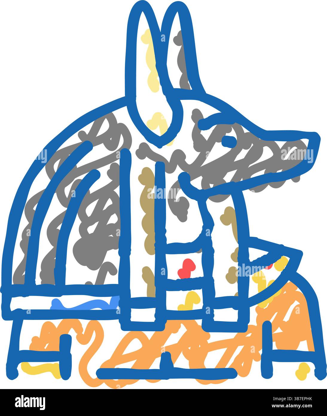 Osiris anubis Cut Out Stock Images & Pictures - Alamy