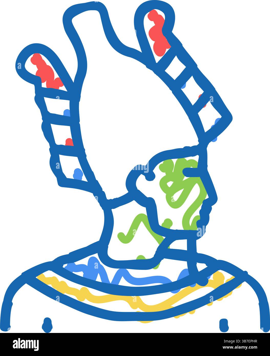 god egypt osiris icon doodle illustration Stock Vector Image & Art - Alamy