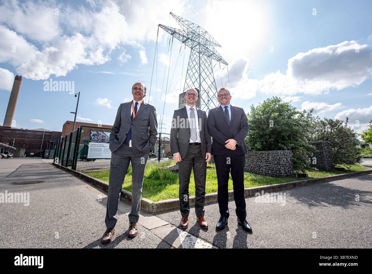 Brussels, Belgium. 06th May, 2025. Elia Group CEO Bernard Gustin, Elia ...