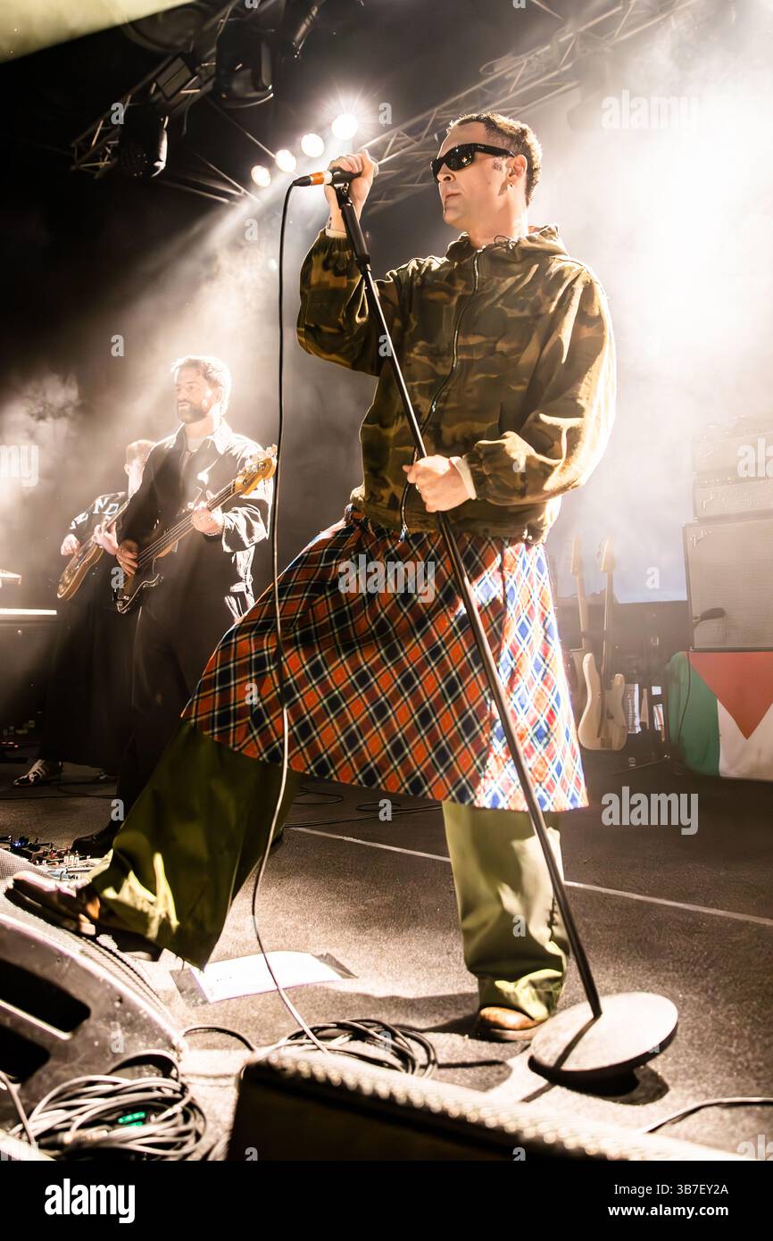 Milan Italy. 06th May 2025. The Irish band THE MURDER CAPITAL performs live on stage at Alcatraz ...