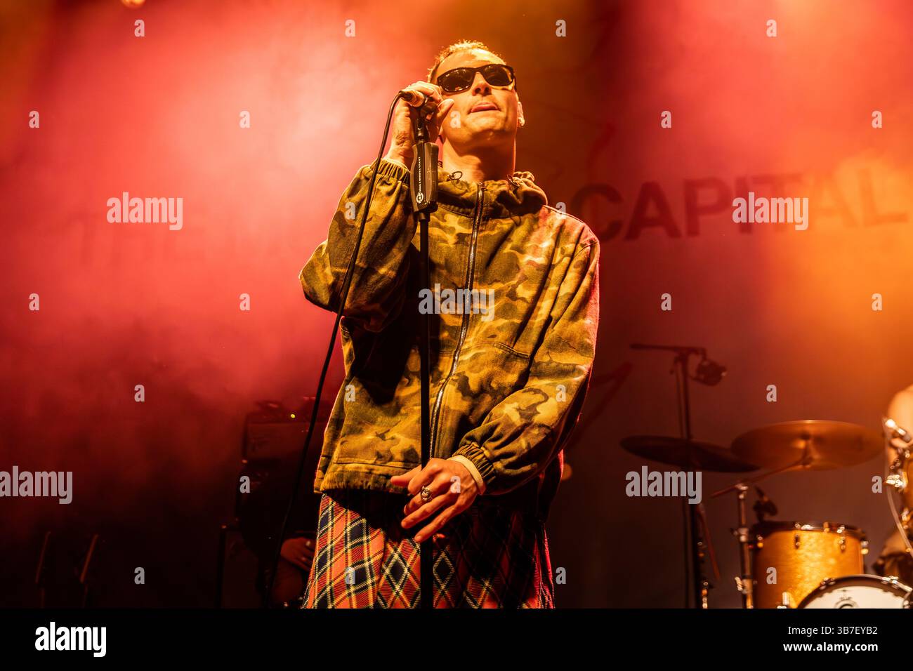 Milan Italy. 06th May 2025. The Irish band THE MURDER CAPITAL performs live on stage at Alcatraz ...