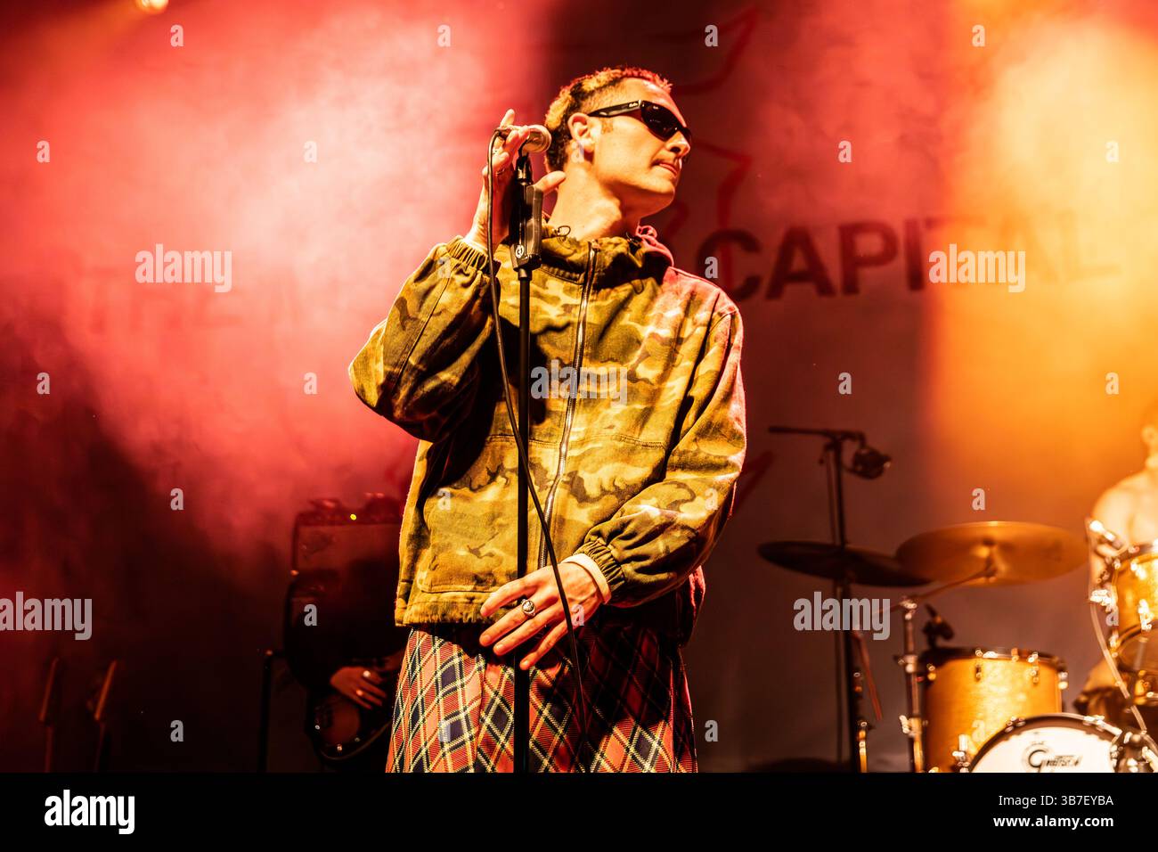 Milan, Italy. 05th May, 2025. The Irish band THE MURDER CAPITAL performs live on stage at ...