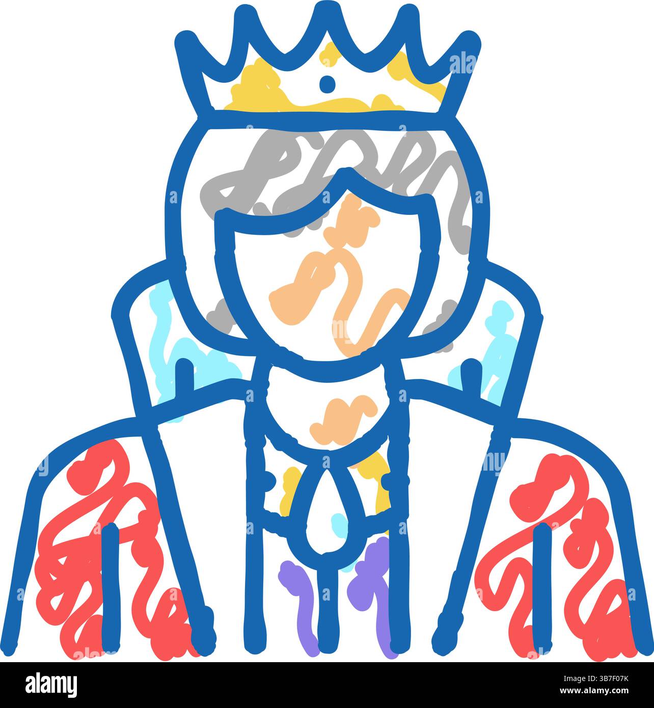 Mermaid queen Cut Out Stock Images & Pictures - Alamy