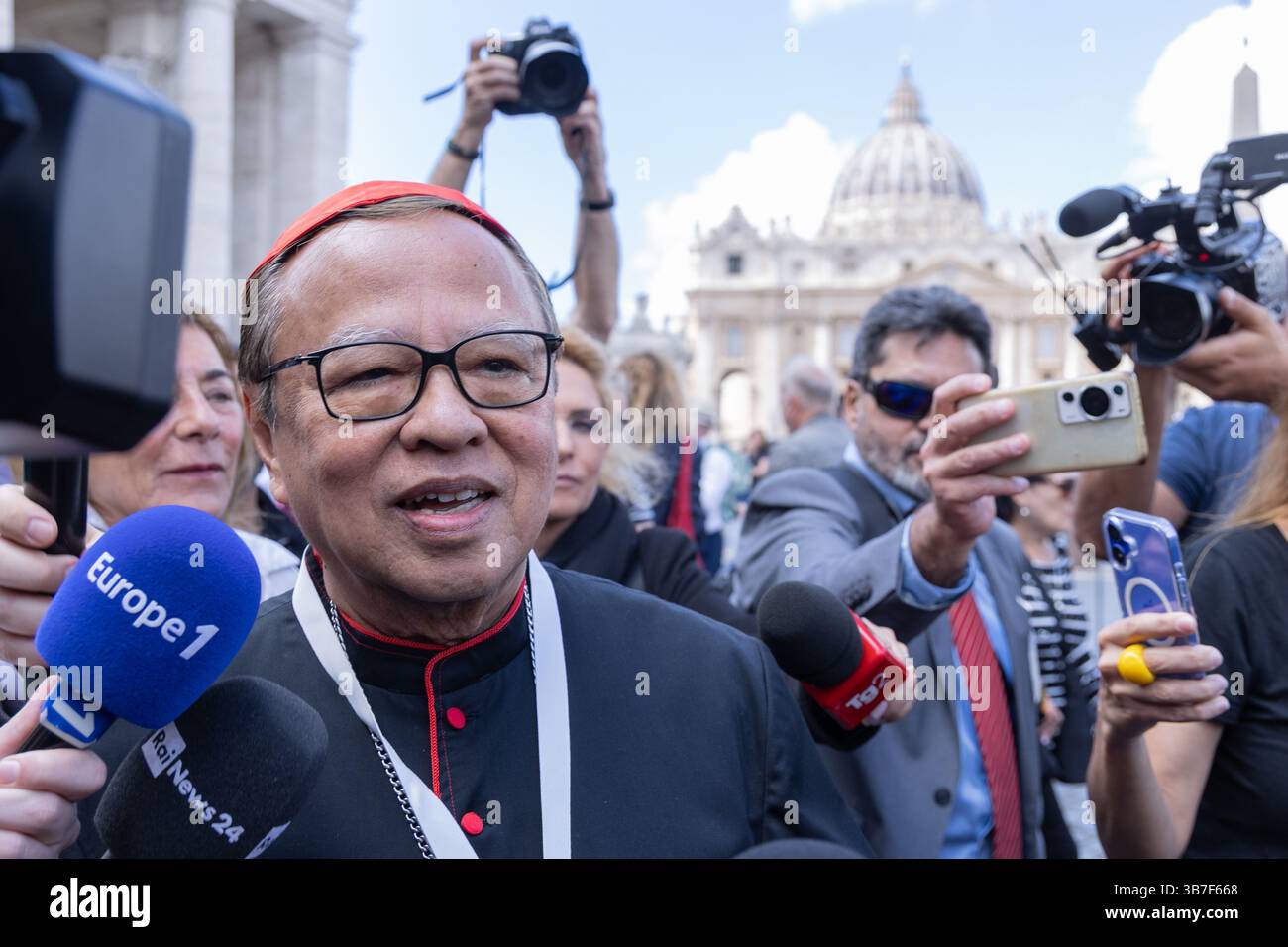 Rome, Italy. 06th May, 2025. Cardinal Ignatius Suharyo Hardjoatmodjo ...