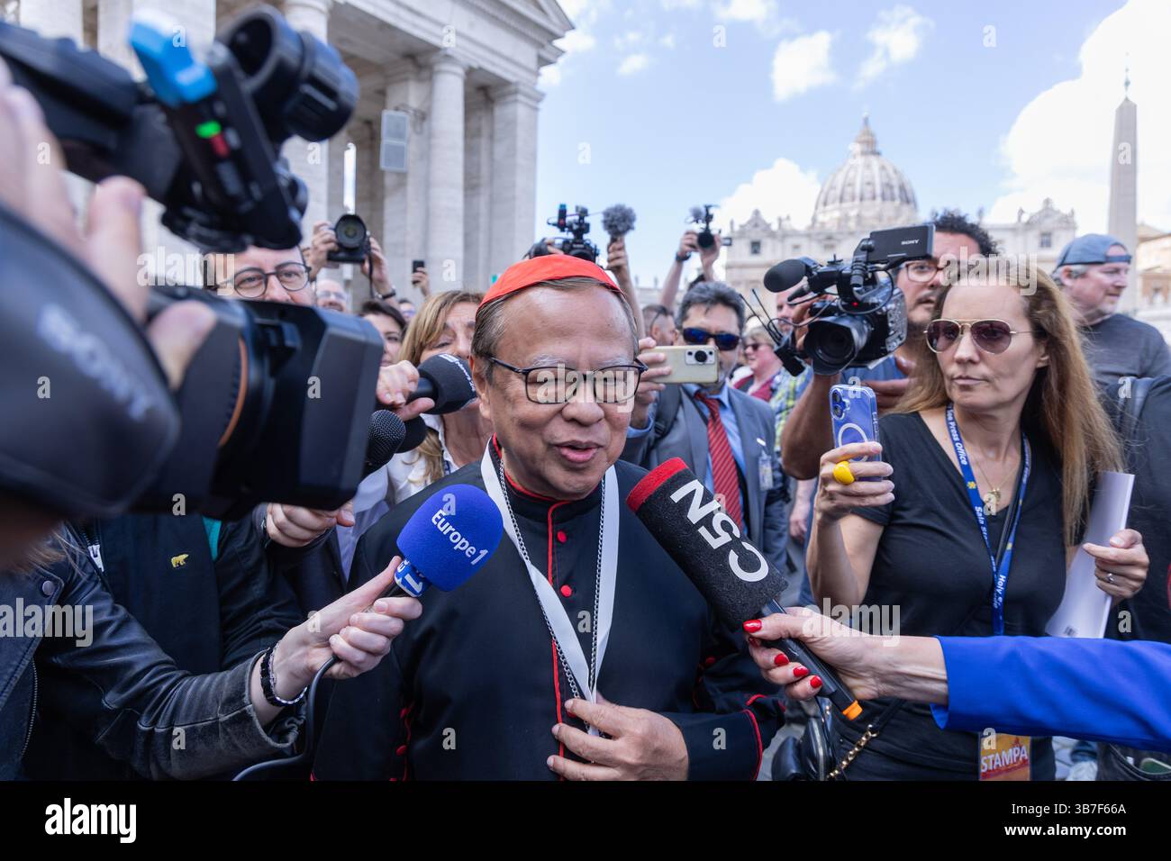 Rome, Italy. 06th May, 2025. Cardinal Ignatius Suharyo Hardjoatmodjo ...