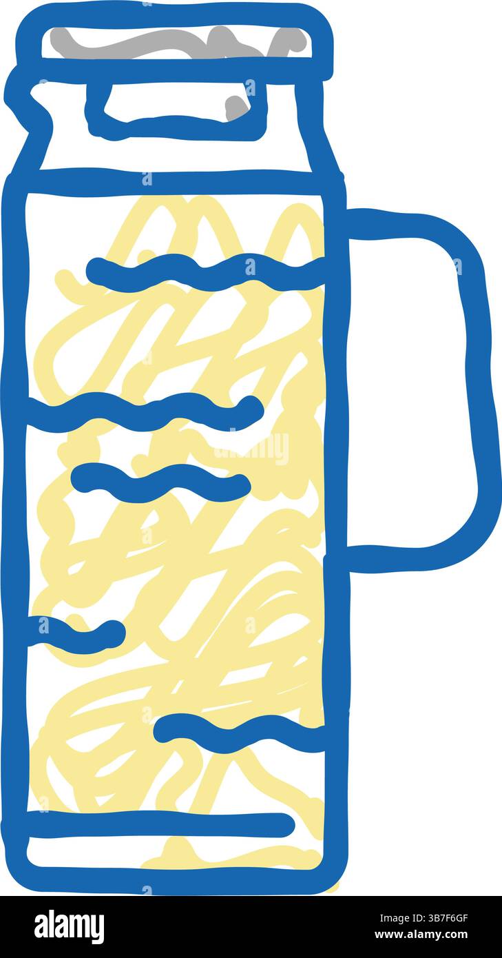 iced tea pitcher icon doodle illustration Stock Vector Image & Art - Alamy