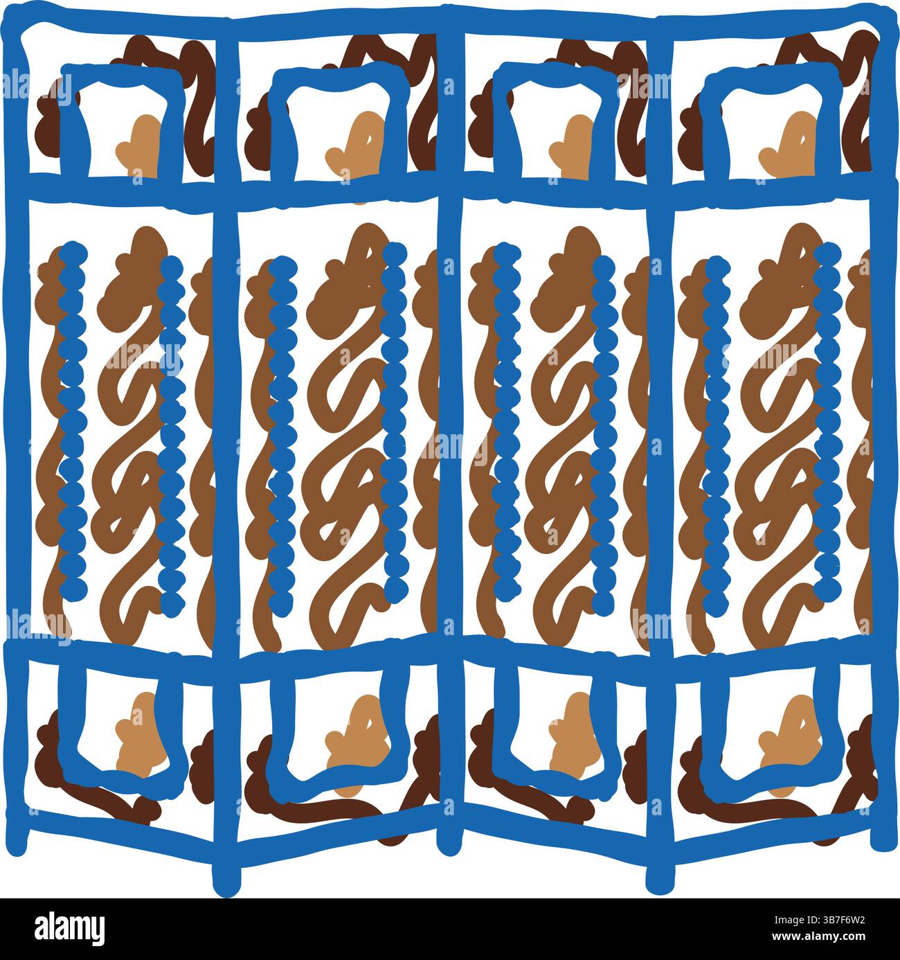 room divider icon doodle illustration Stock Vector Image & Art - Alamy