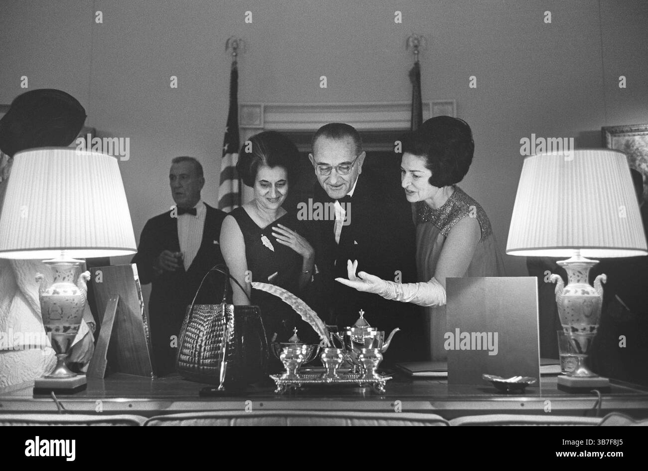 March 28, 1966, Washington, District Of Columbia, USA: Indian Prime ...