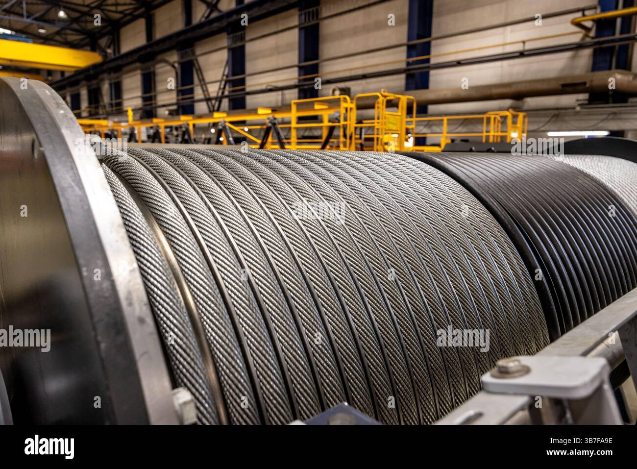Slany, Czech Republic. 06th May, 2025. A tour of Konecranes and Demag's ...