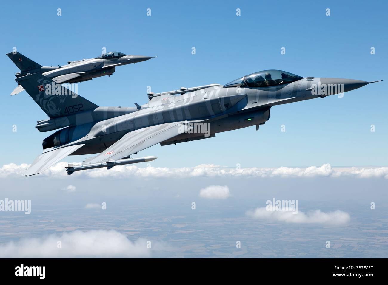 Polish Air Force Lockheed Martin F-16C Fighting Falcons, registered ...