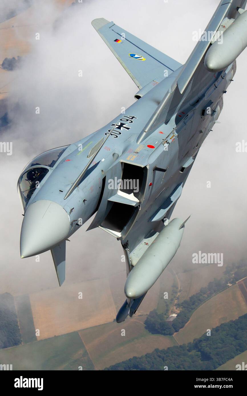 The Eurofighter EF2000 Typhoon, registration 3094, is part of the ...
