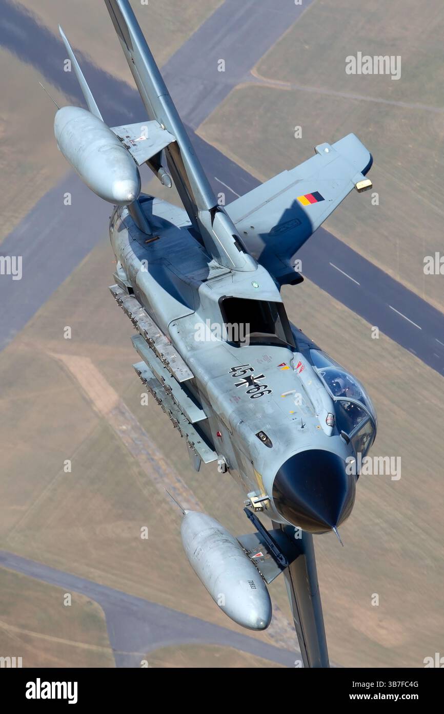 The German Air Force’s Panavia Tornado IDS, registered 4566, operates ...