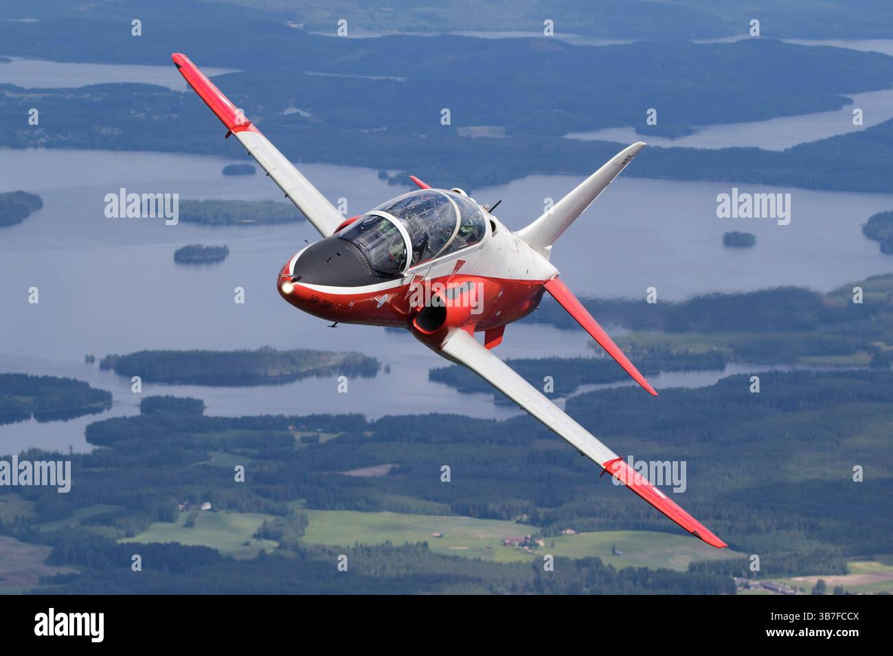 The Finnish Air Force's British Aerospace Hawk Mk.51A, registration HW ...