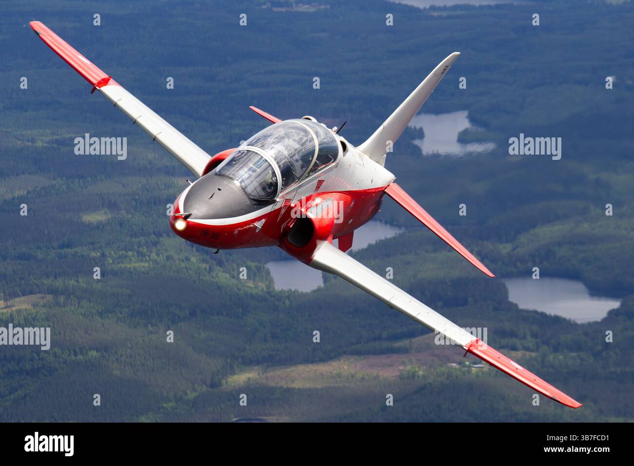 The Finnish Air Force's British Aerospace Hawk Mk.51A, registration HW ...