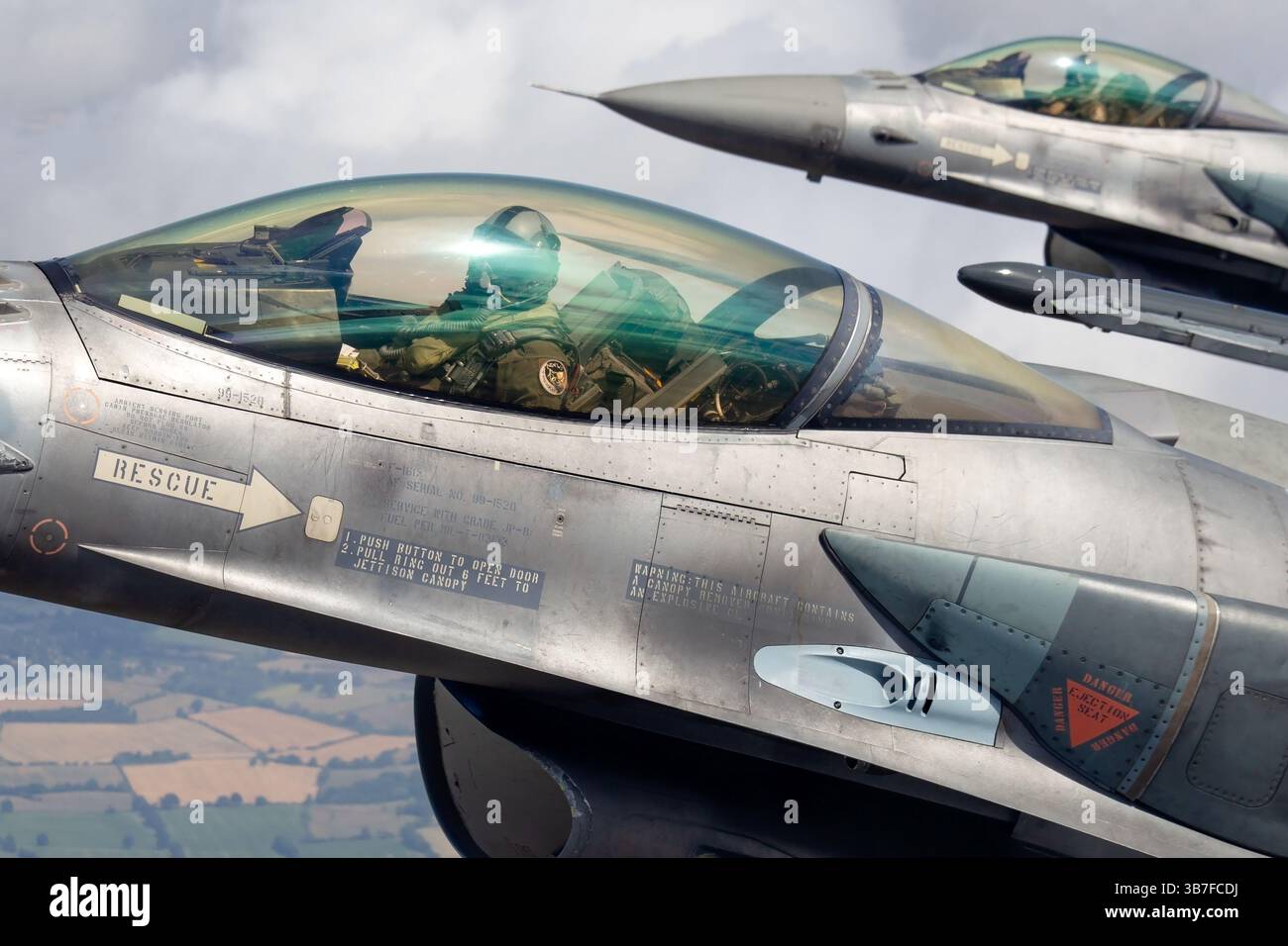 The Hellenic Air Force’s Lockheed Martin Aero F-16C Fighting Falcon ...