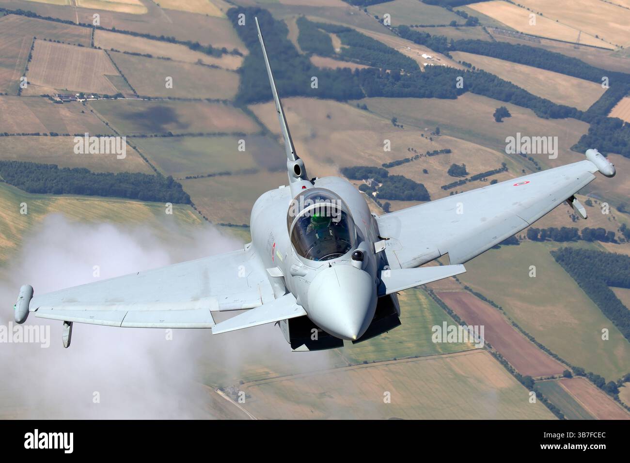 The Italian Air Force's Eurofighter EF2000 Typhoon, registration 36-52 ...