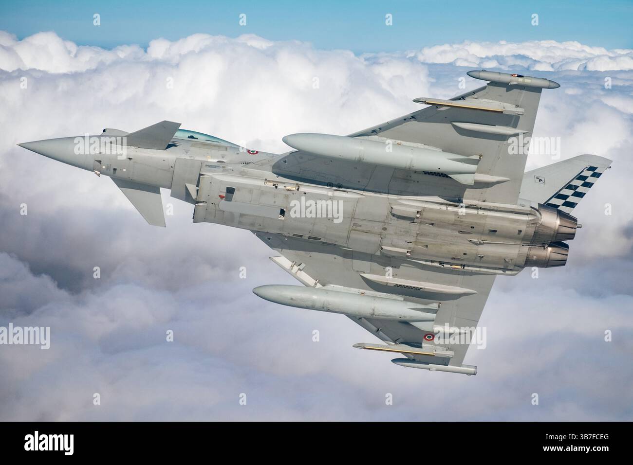 The Italian Air Force Eurofighter EF-2000 Typhoon is a multirole ...