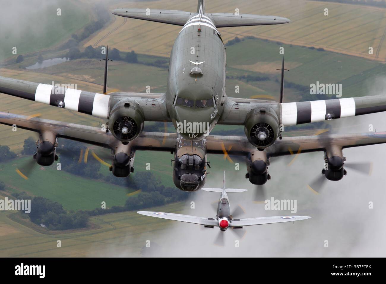 The Royal Air Force's Battle of Britain Memorial Flight includes a ...