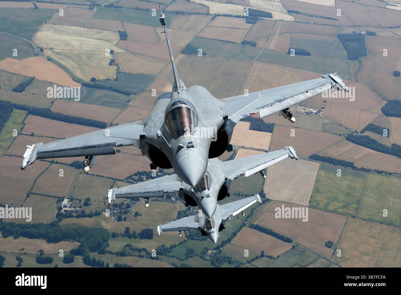 The French Navy Dassault Rafale M aircraft, with registrations 5, 6 ...