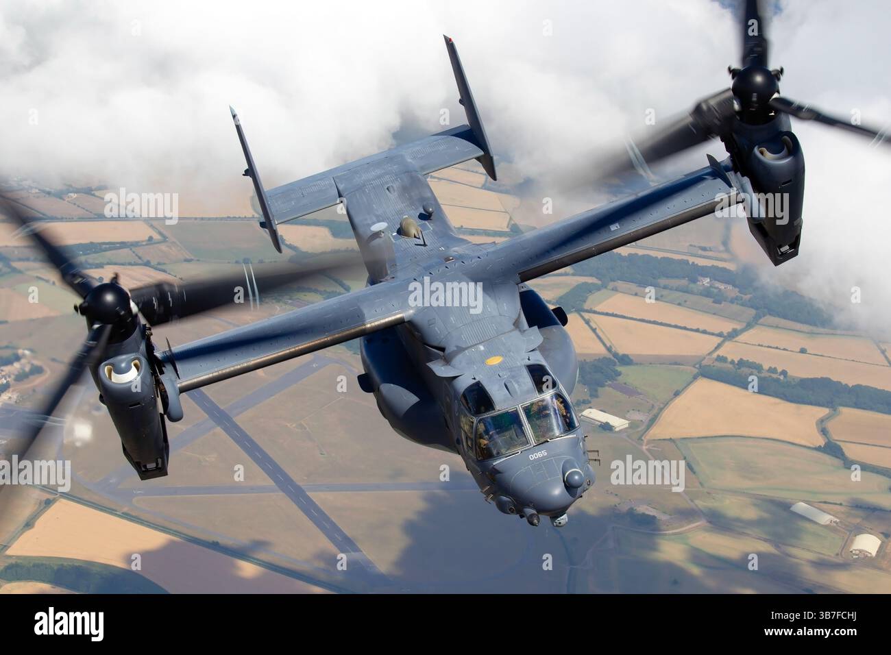 The United States Air Force Bell Boeing CV-22B Osprey, registration ...