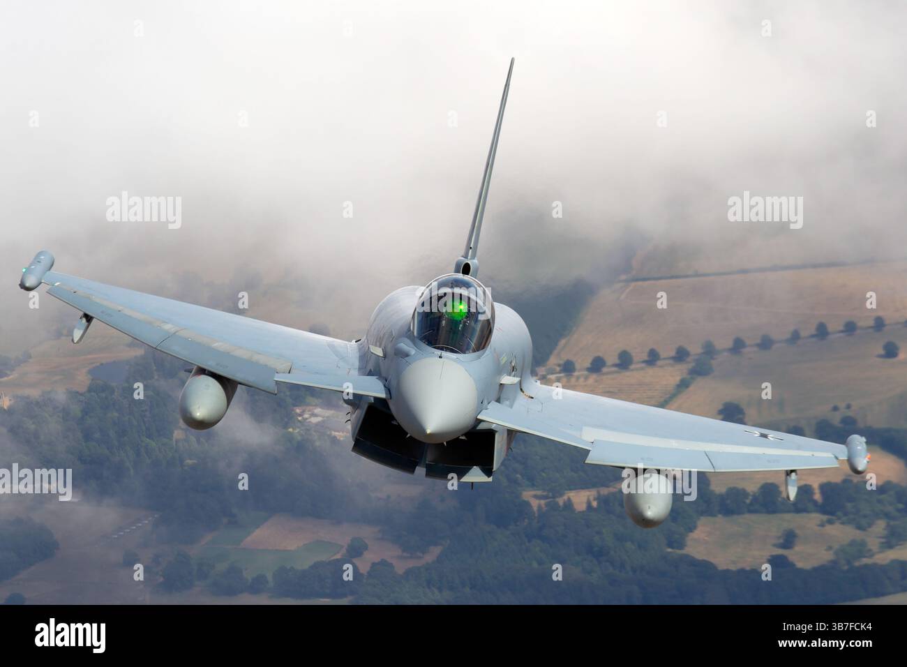 The German Air Force Eurofighter EF2000 Typhoon, registration 3094, is ...