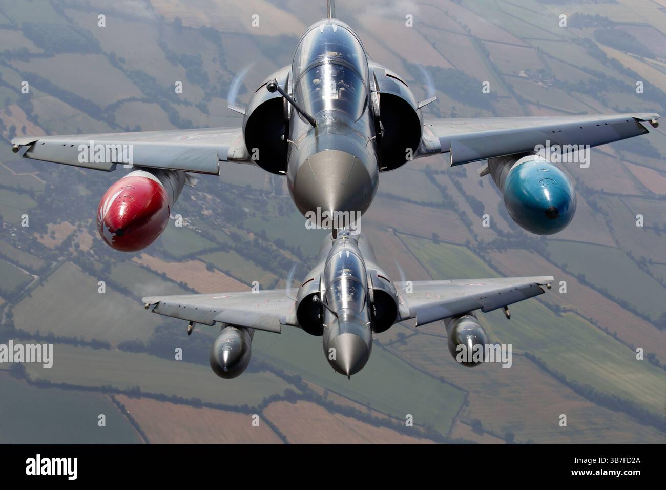 A Dassault Mirage 2000D from the French Air Force shows off special ...