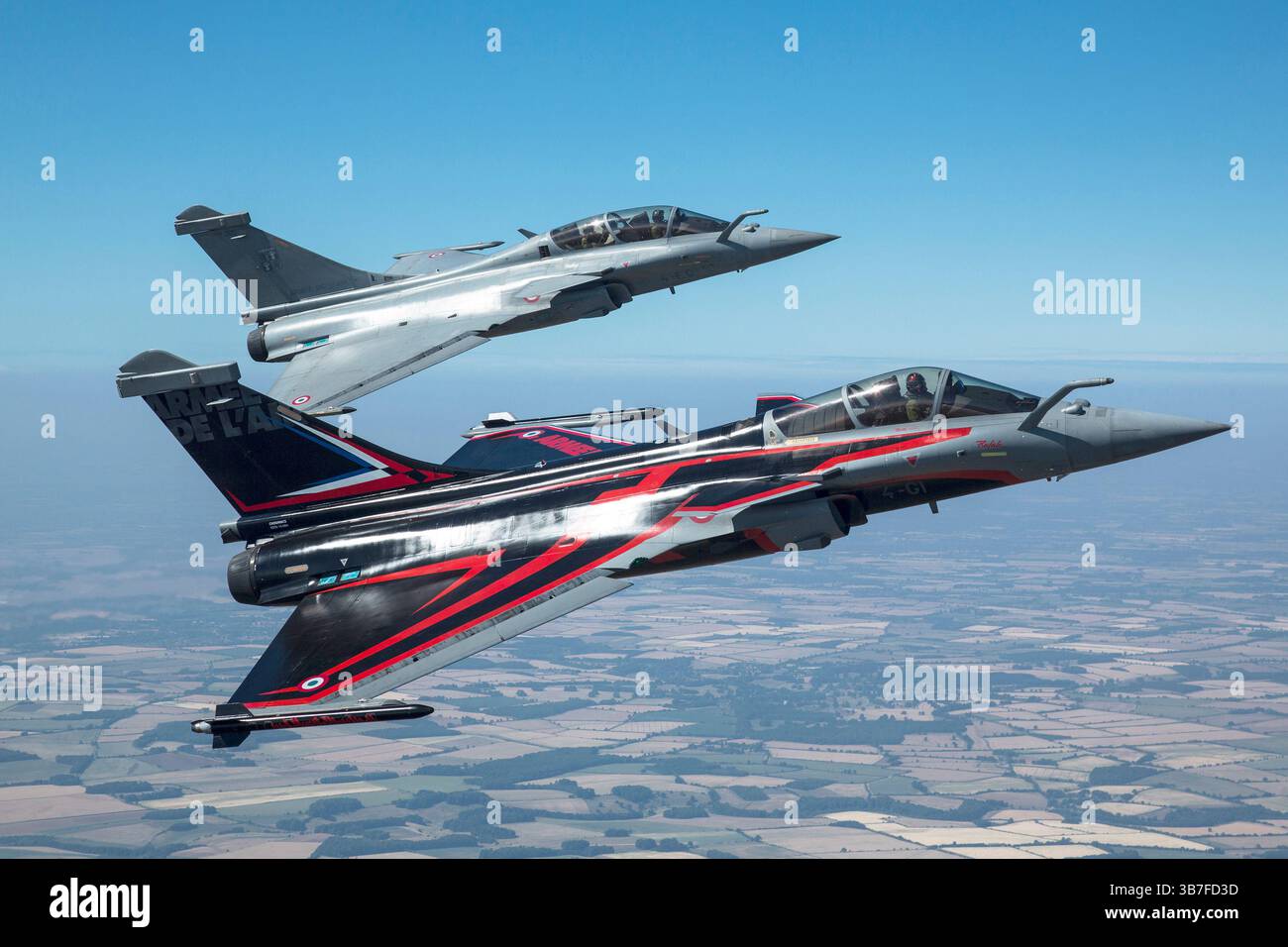 The Armée de l'Air French Air Force's Dassault Rafale B, with ...