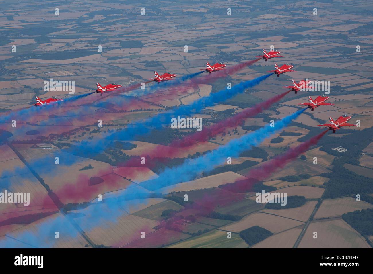 The BAE Systems Hawk T1 aircraft, used by the Royal Air Force's Red ...