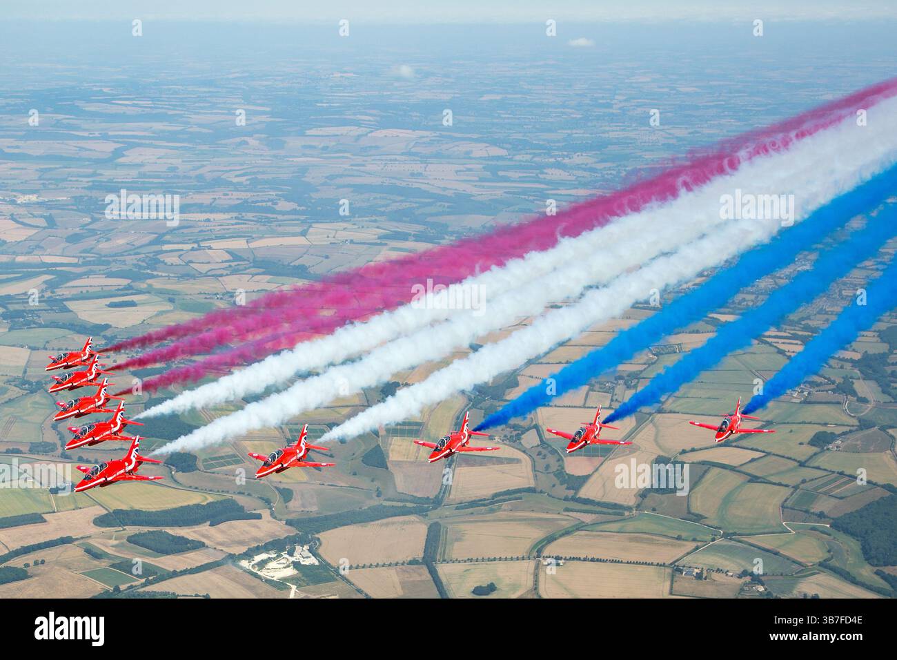 The BAE Systems Hawk T1, used by the Royal Air Force's Red Arrows, is a ...