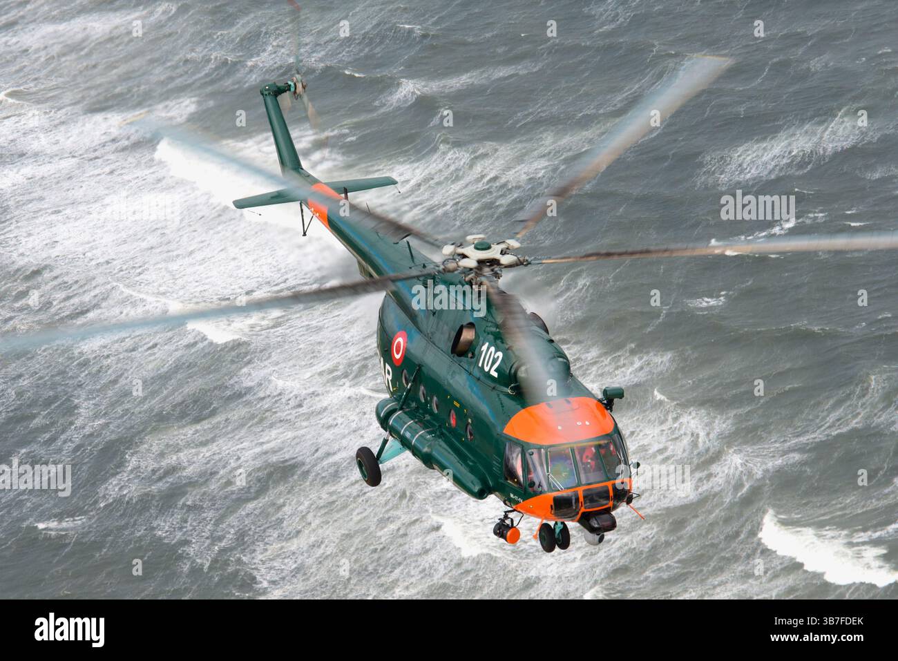 The Latvian Air Force’s Mil Mi-17-1V helicopter (Reg. 102 SAR) is ...
