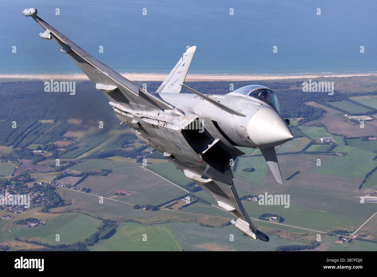 Eurofighter Typhoon, registration 11-16, is an advanced fighter in the ...