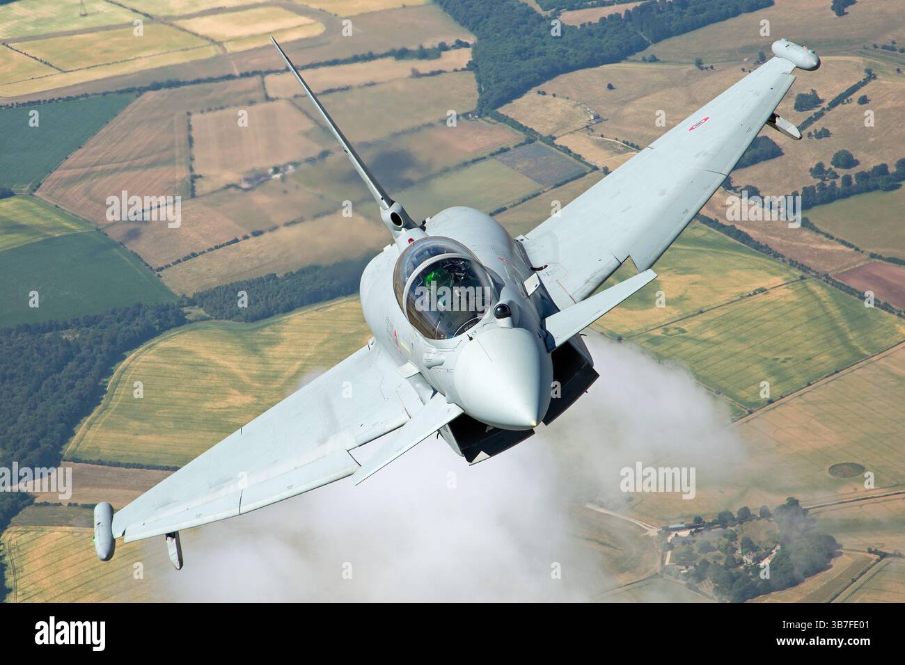 The Italian Air Force Eurofighter EF-2000 Typhoon EFA is a modern ...