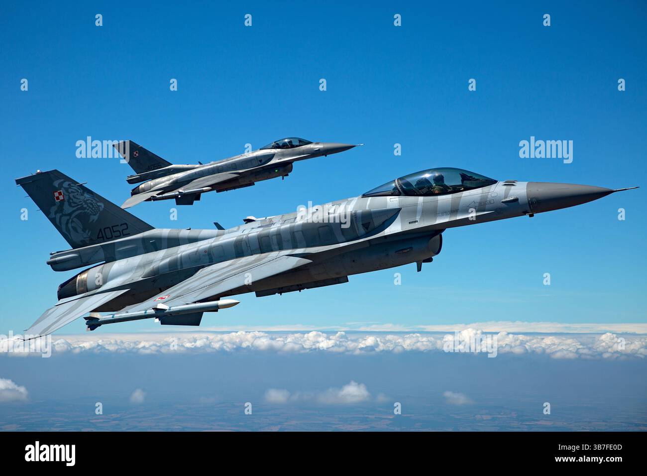 Polish Air Force Lockheed Martin F-16C Fighting Falcon, registered 4052 ...