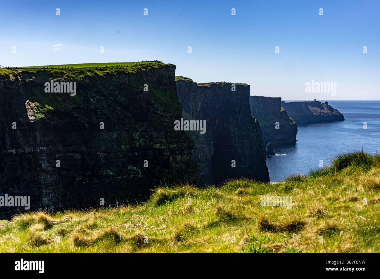 Spectacular Coastal Scenery At The Cliffs Of Moher In Ireland Famous ...