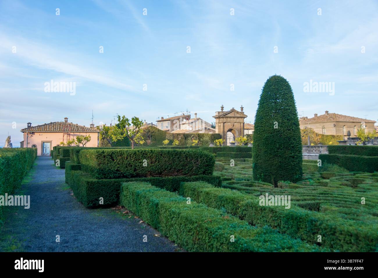 Italian Renaissance Garden Maze and Topiary at the Historic Villa Lante ...