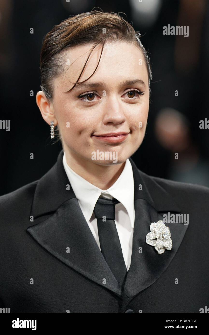 Ny. 05th May, 2025. Aimee Lou Wood at arrivals for The 2025 Costume ...