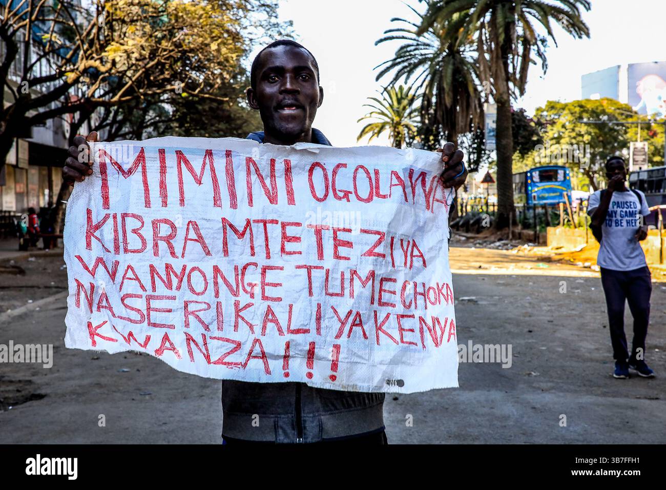 June 25, 2024, Nairobi, Kenya: Kenyan youths referred to as Generation ...