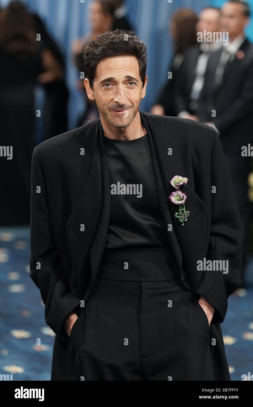 Ny. 05th May, 2025. Adrien Brody at arrivals for The 2025 Costume ...