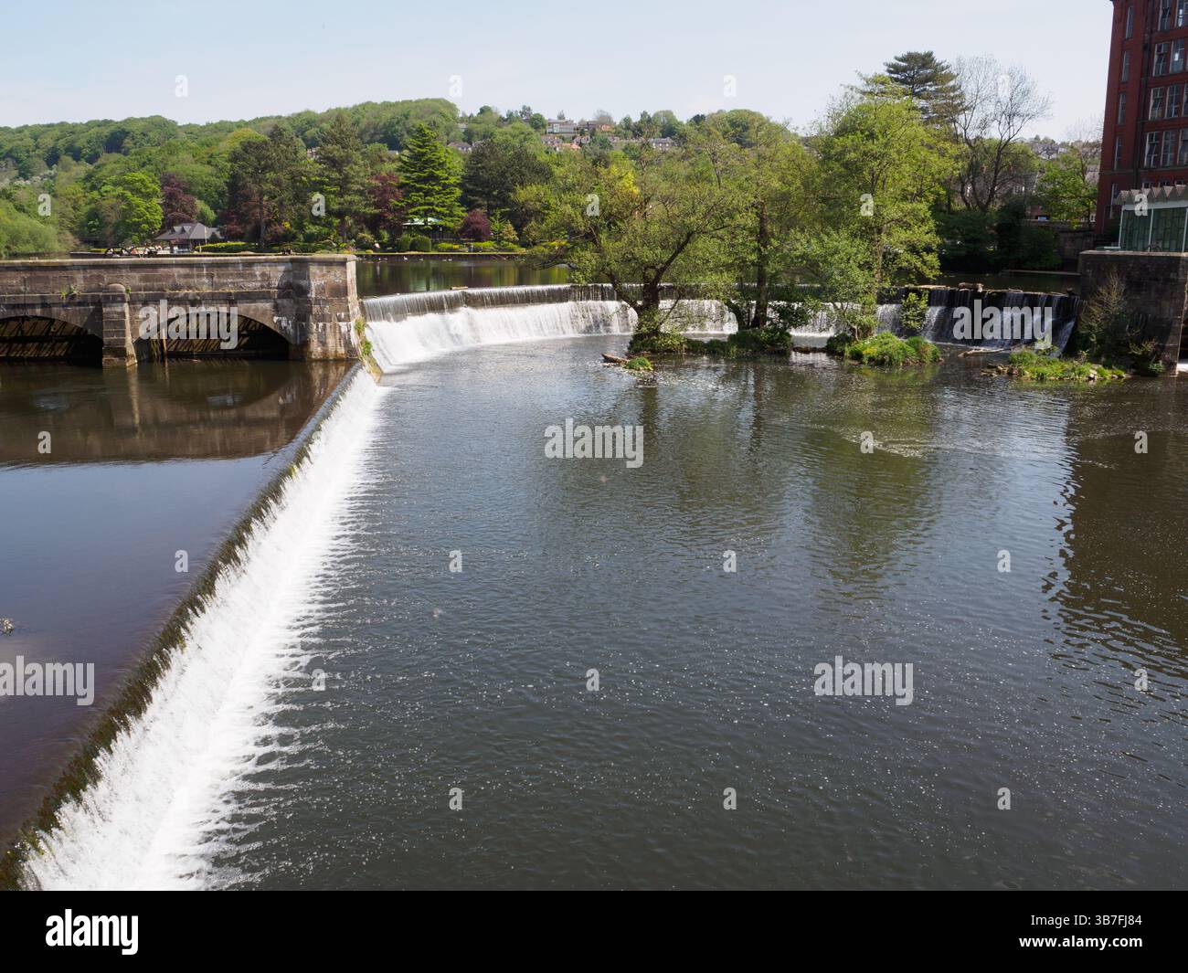 Derbyshire weir hi-res stock photography and images - Alamy