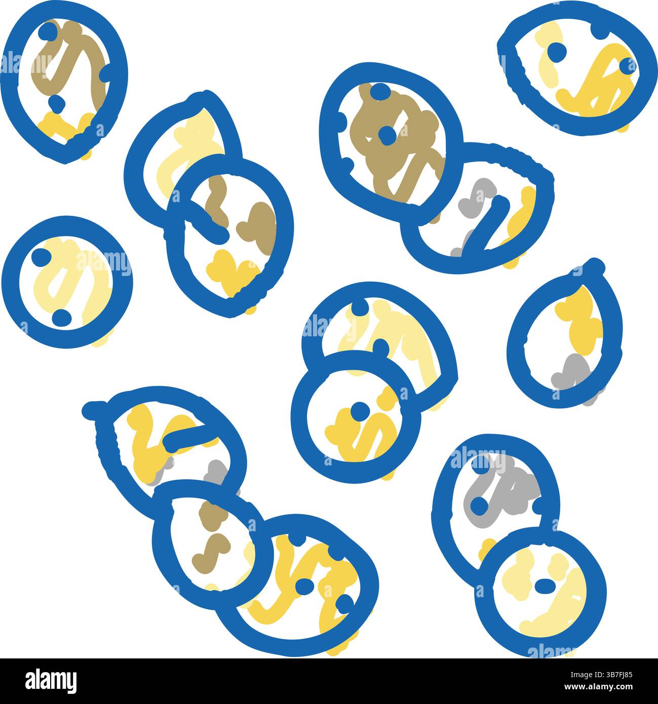 millet seed icon doodle illustration Stock Vector Image & Art - Alamy