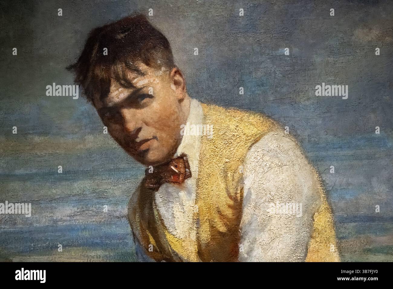 American golf painting hi-res stock photography and images - Alamy