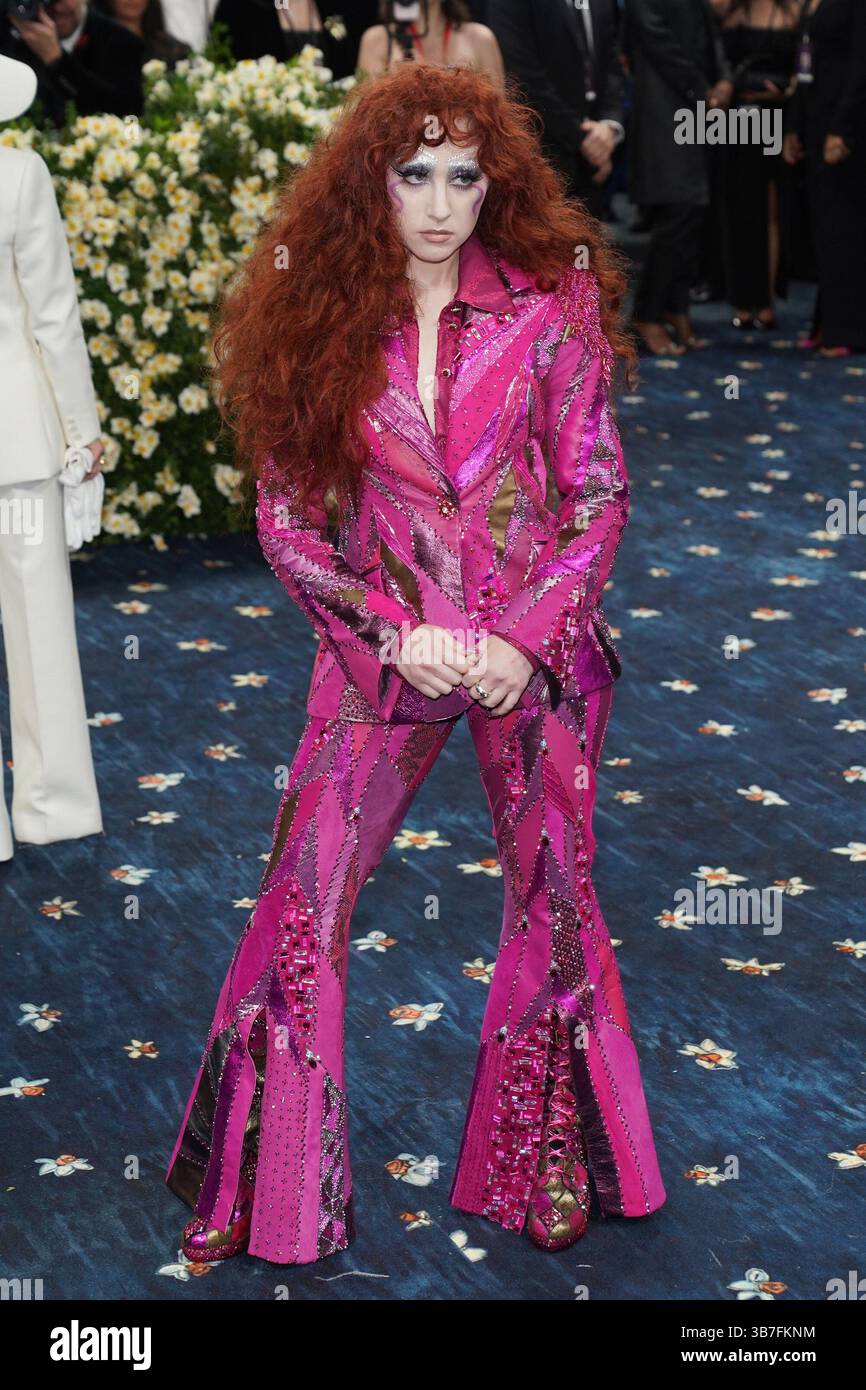 Ny. 05th May, 2025. Chappell Roan at arrivals for The 2025 Costume ...